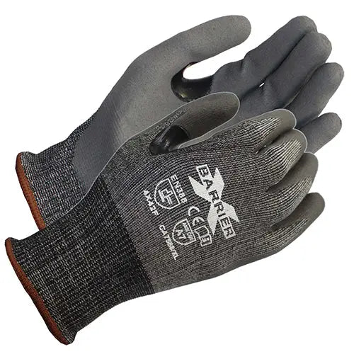 ProWorks® Coated Cut Resistant Gloves,A7, 18G, Dark Gray/Gray ...
