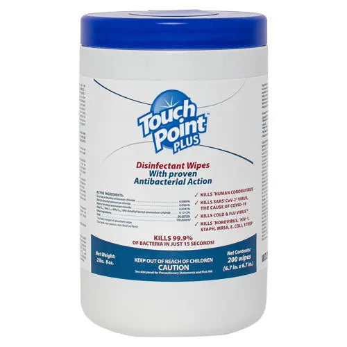 TouchPoint® Plus Disinfectant Wipes - Bextera Health